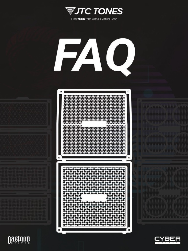 JTC Tones Faq | PDF | Loudspeaker | Guitars