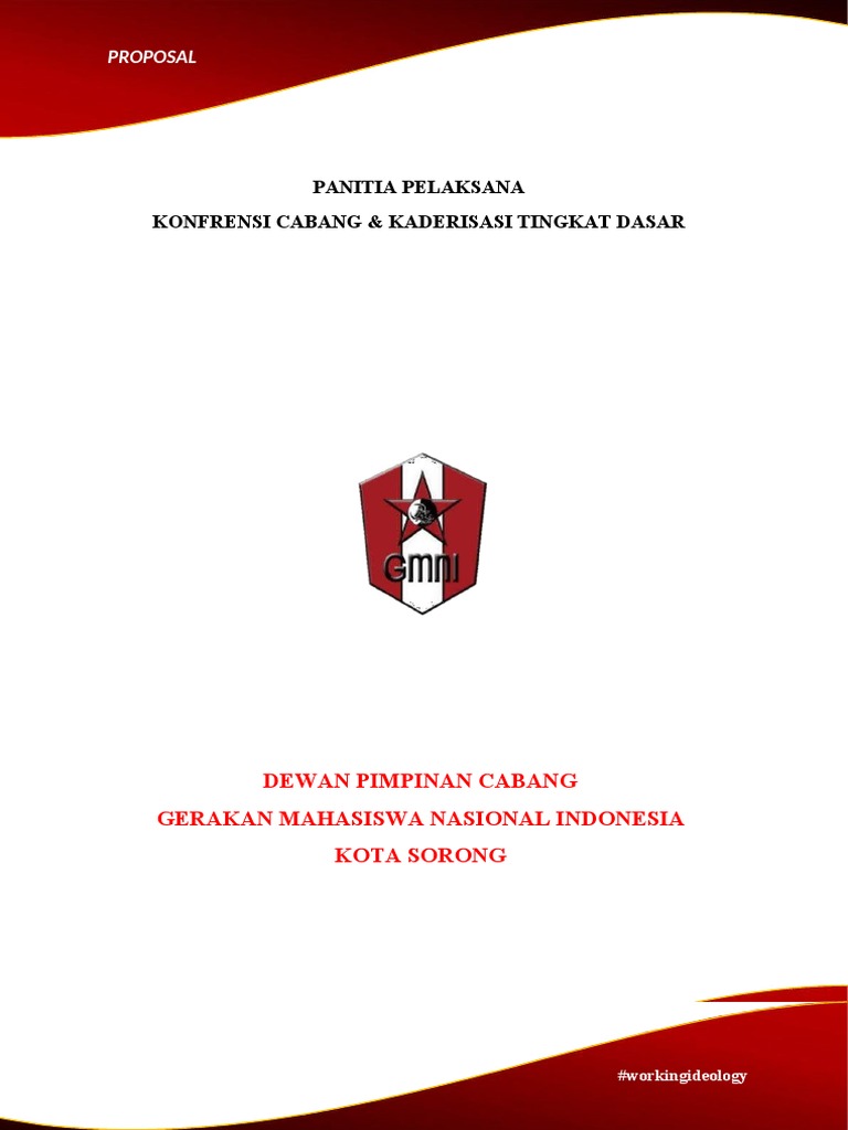 PROPOSAL KONFERCAB DAN KTD FIX (1) - Dikompresi | PDF