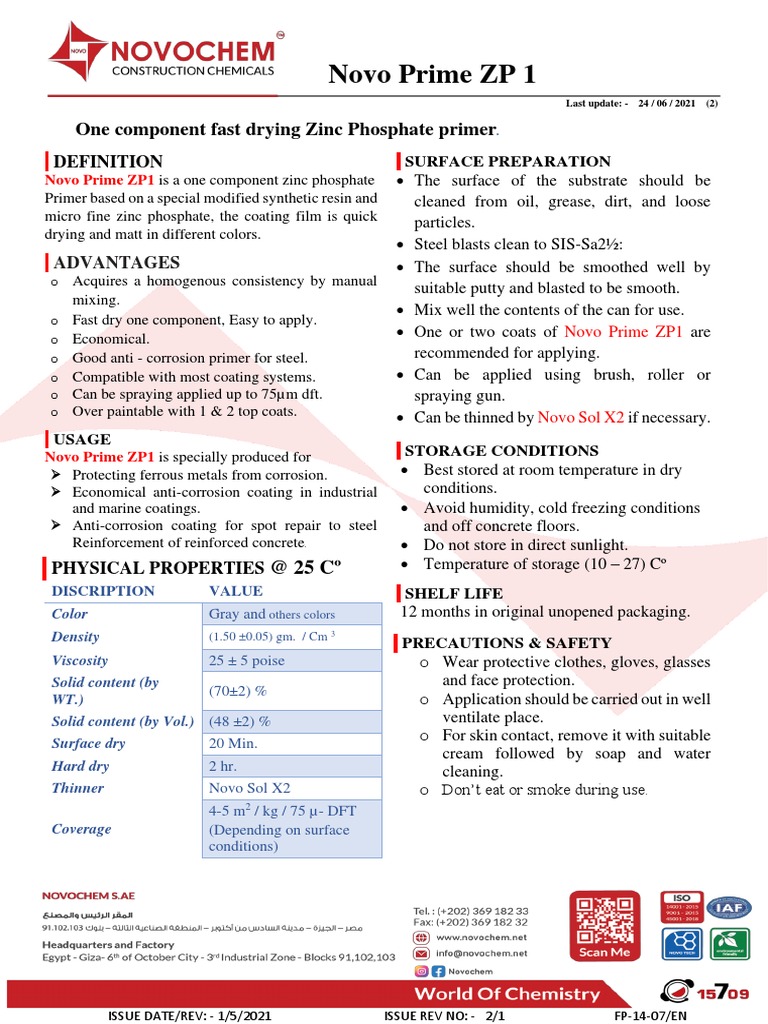 Novo Prime ZP 1 | PDF