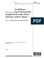 BS EN12150 Thermally Toughened Glass Standard Part 1 | PDF