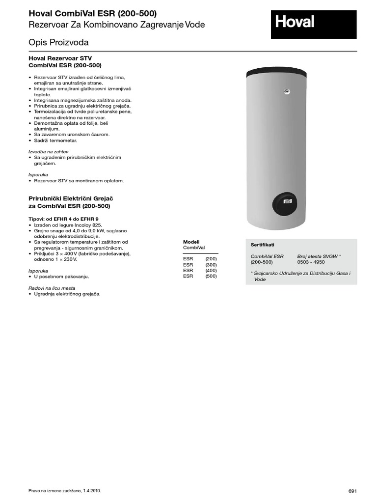 CombiVal ESR Katalog SRB | PDF