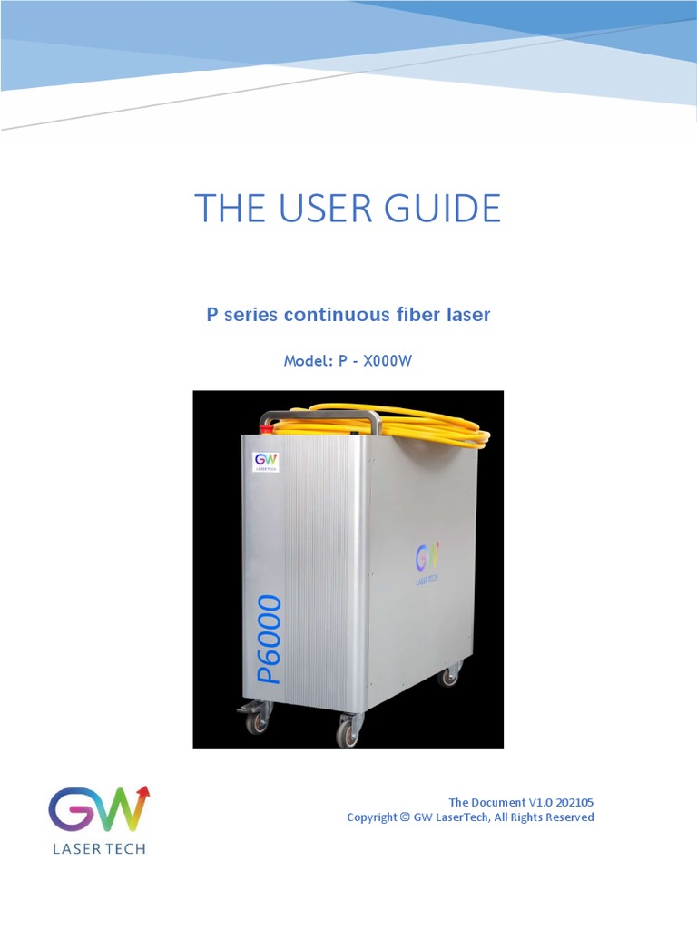 P Series Fiber Laser UG | PDF | Optical Fiber | Laser