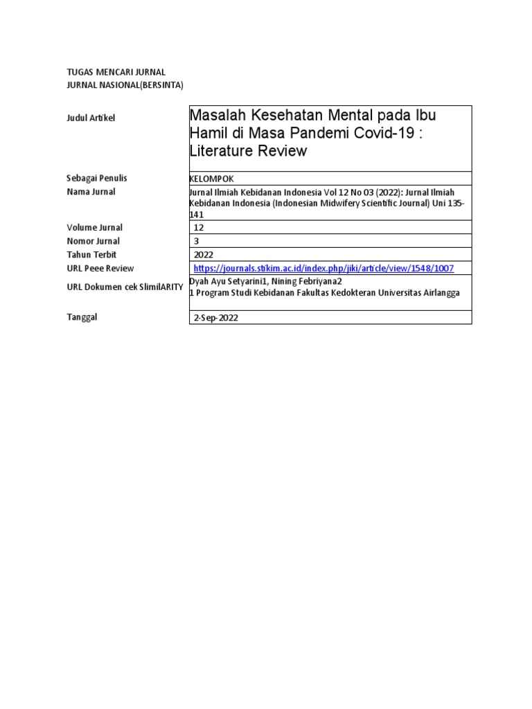 Tugas Mencari Jurnal (Rizki Amelia Putri.221015201241) | PDF