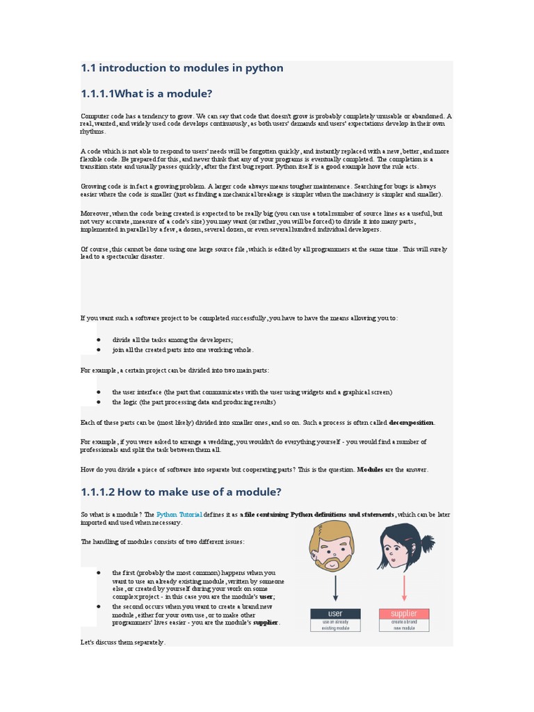 Python Module 1 | PDF