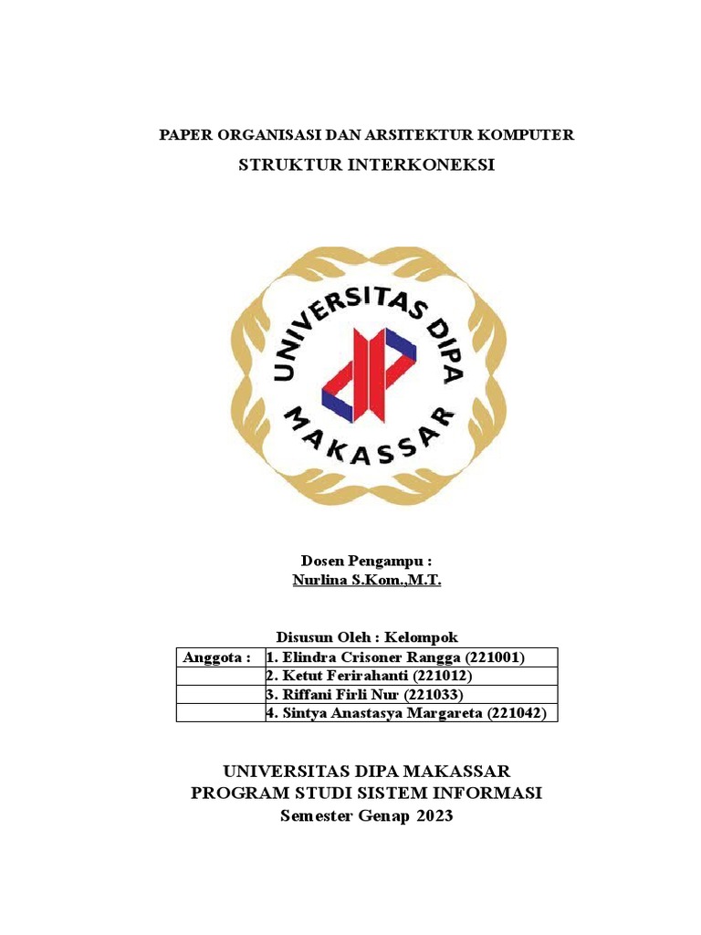 PAPER ORGANISASI DAN ARSITEKTUR KOMPUTER | PDF