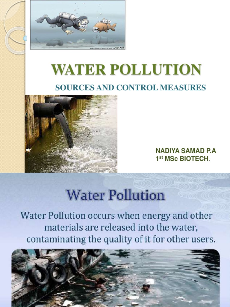 Water Pollution: Sources & Control Measures | PDF | Water Pollution | Water