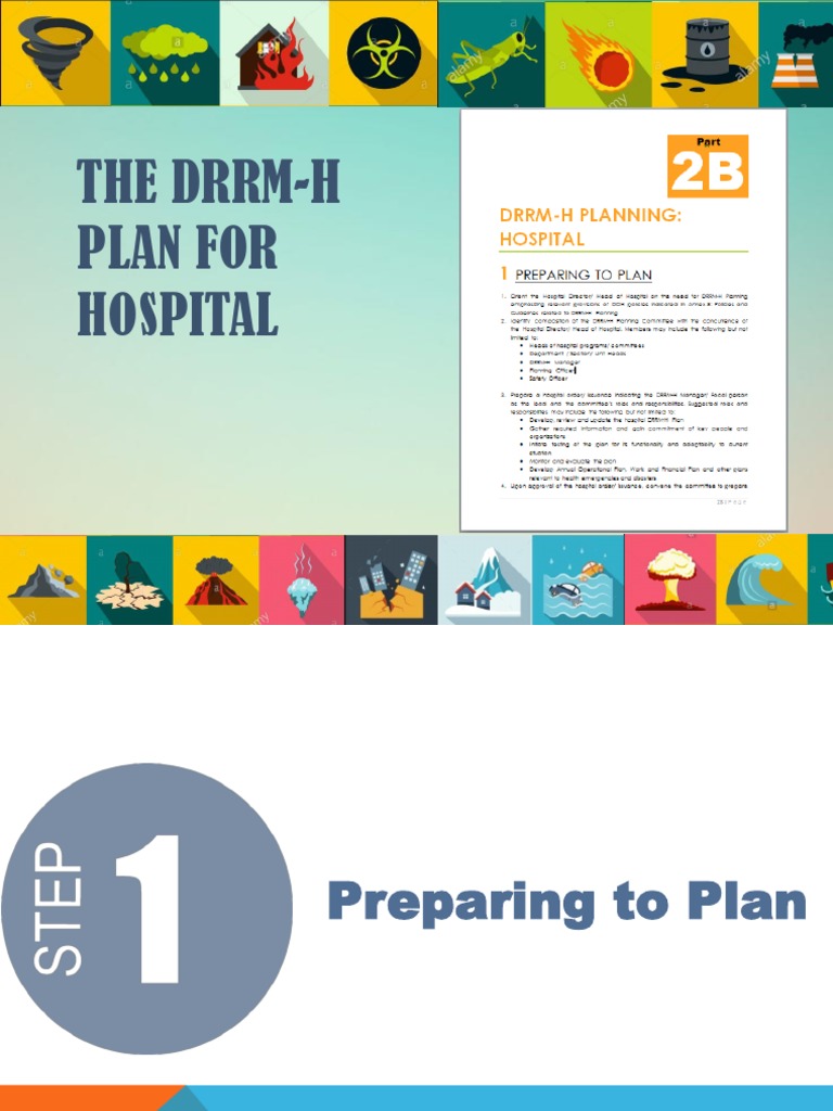 Overview of The DRRM-H Planning Tool in Hospitals | PDF