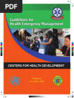 DOH - HEMS Guidelines | PDF | Emergency Management | Hazards