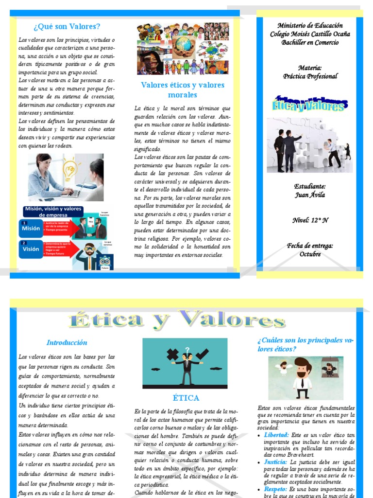 Etica y Valores | PDF