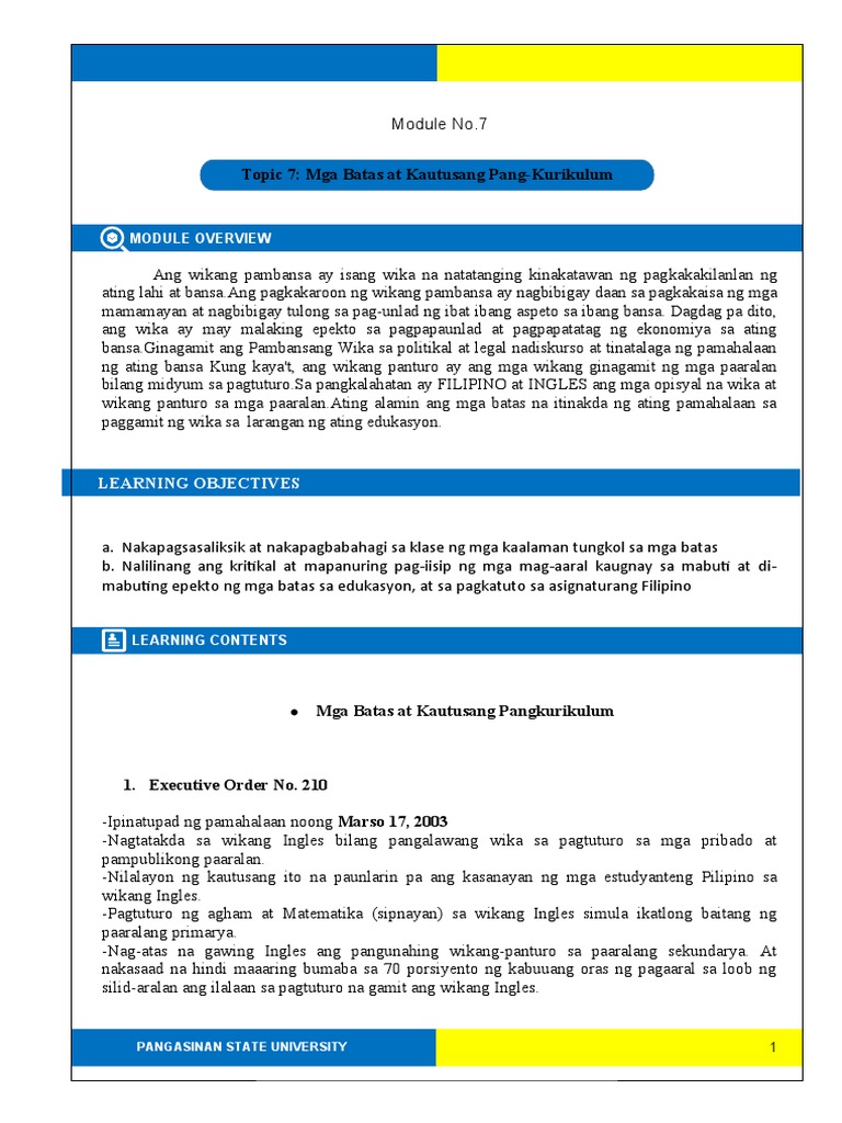 SG7 Filipino103 | PDF