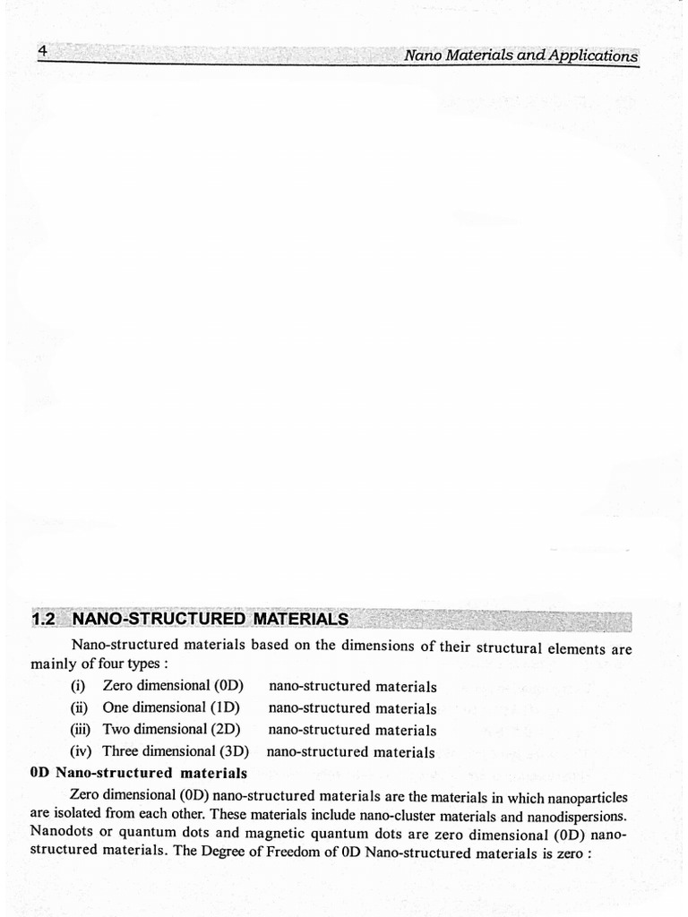 3 Nanostructures _ 0D, 1D, 2D & 3D (Nanodots, Thin films, Nanowires ...