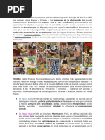 Picasso: Evolución y Período Rosa | PDF | Pablo Picasso | Cubismo