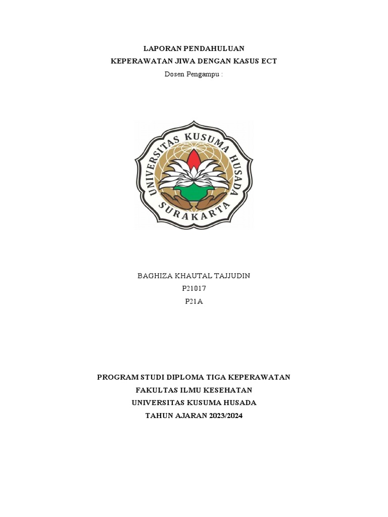 LP Ect Lengkap | PDF