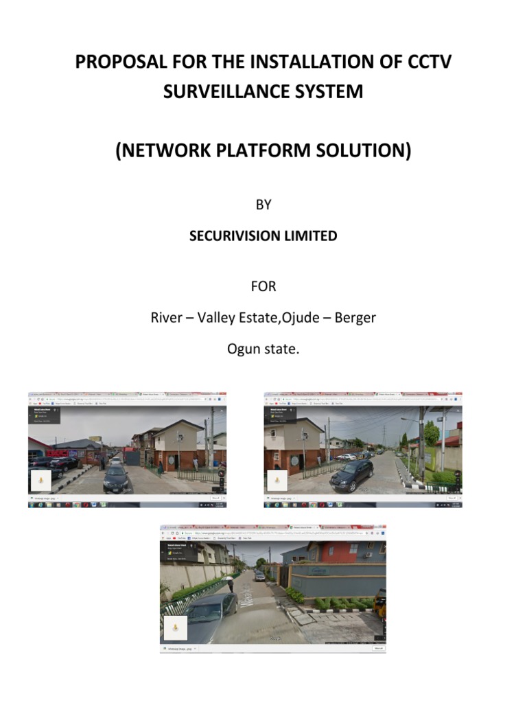 CCTV Proposal | PDF