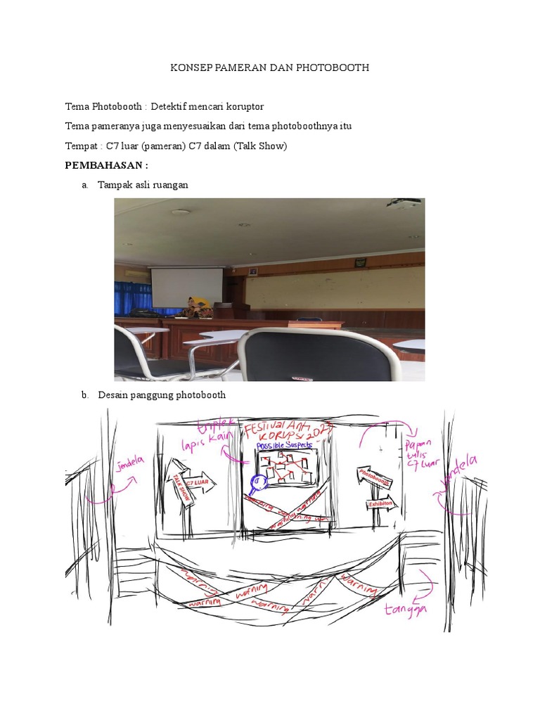 Konsep Pameran Dan Photobooth | PDF