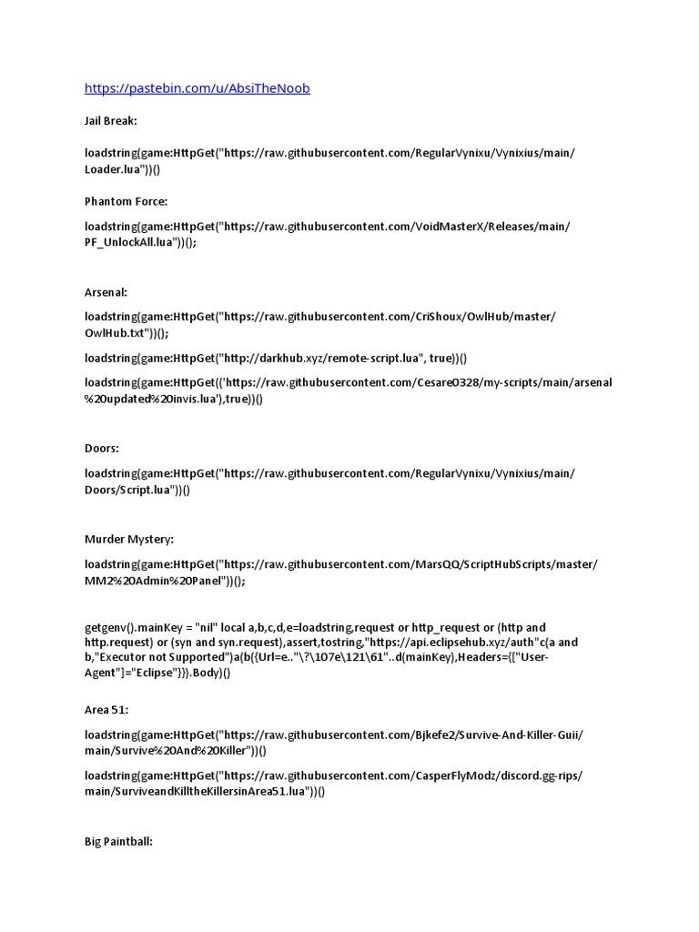 Roblox Hacking Script Pdf
