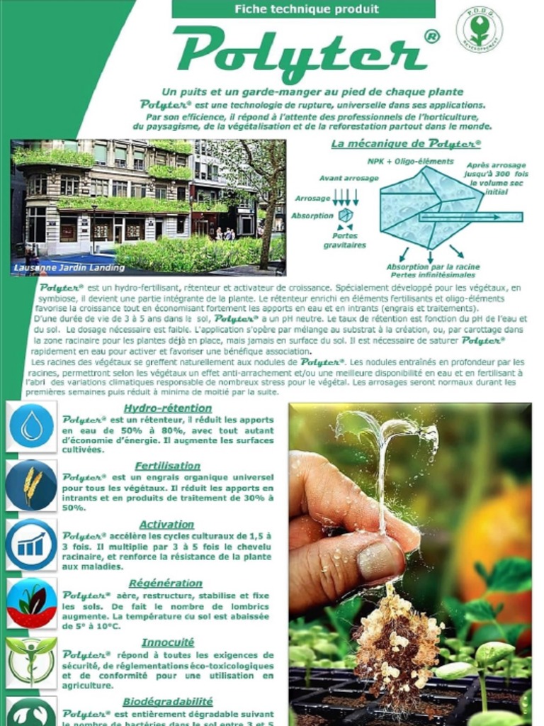 Fiche technique POLYTER | PDF