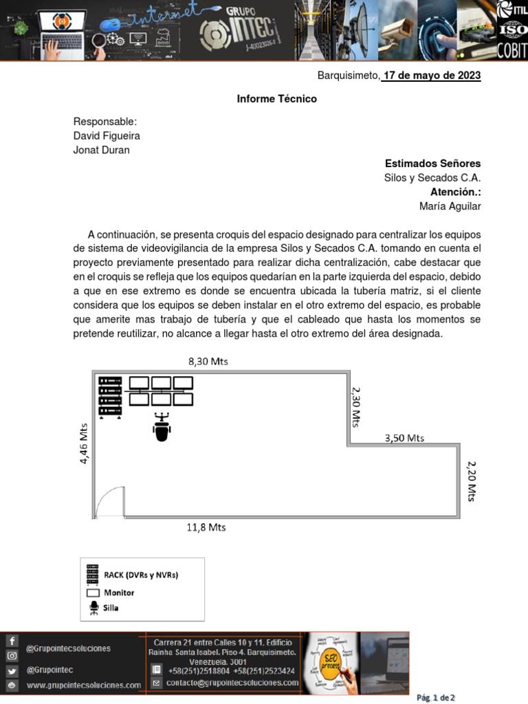 Siseca Area de Monitoreo | PDF