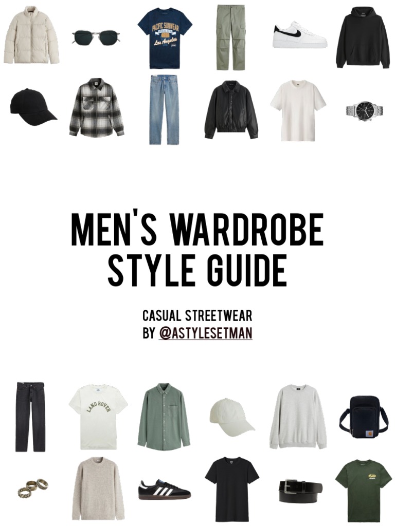 Men's Style Guide | PDF | Clothing | Fashion