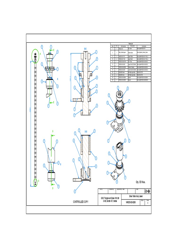 Drive Roller Assembly Sample - Layout1 | PDF