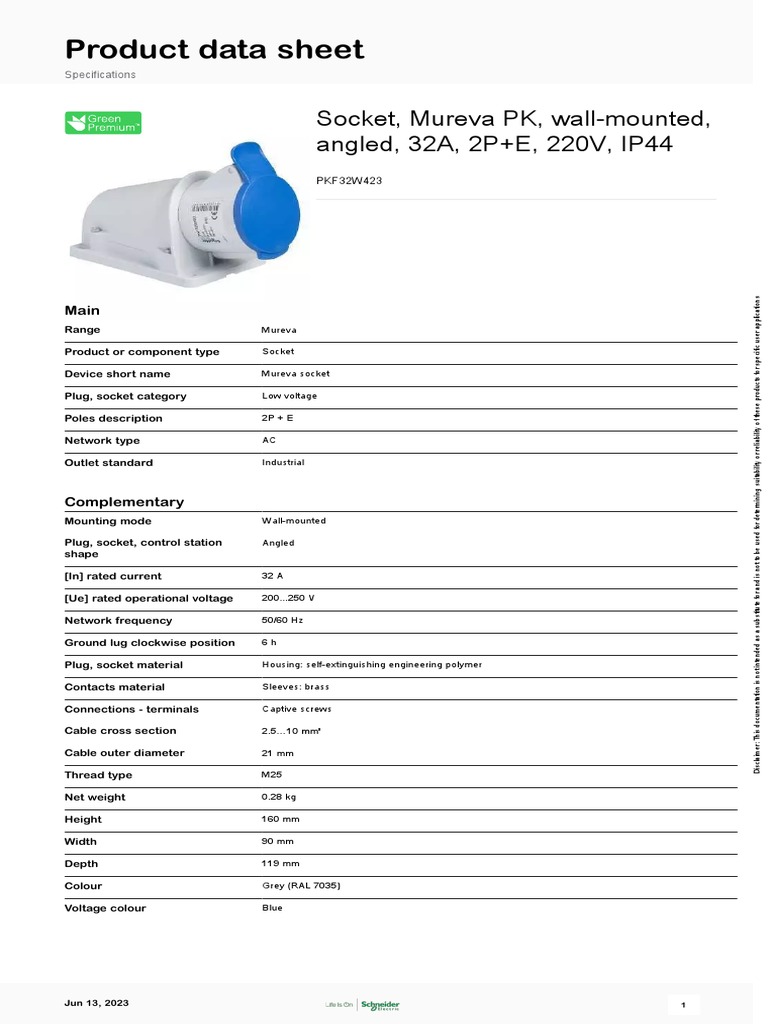 Pratika PKF32W423 | PDF