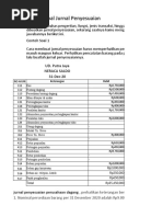 Soal Latihan Ajp Neraca Lajur - Perusahaan Jasa | PDF | Pengelolaan Keuangan & Uang