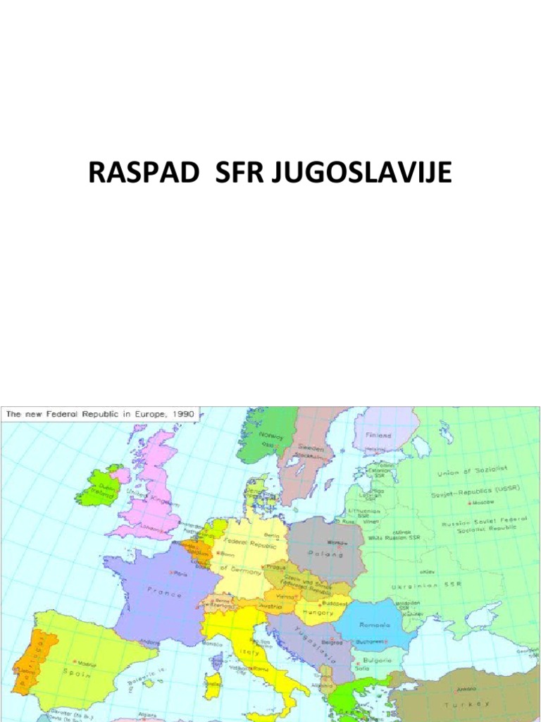 Raspad SFRJ I Nastanak RH | PDF