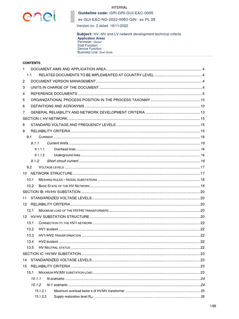 HV MV and LV Network Development Technical Criteria-Ex GUI-E&C-ND-2022 ...