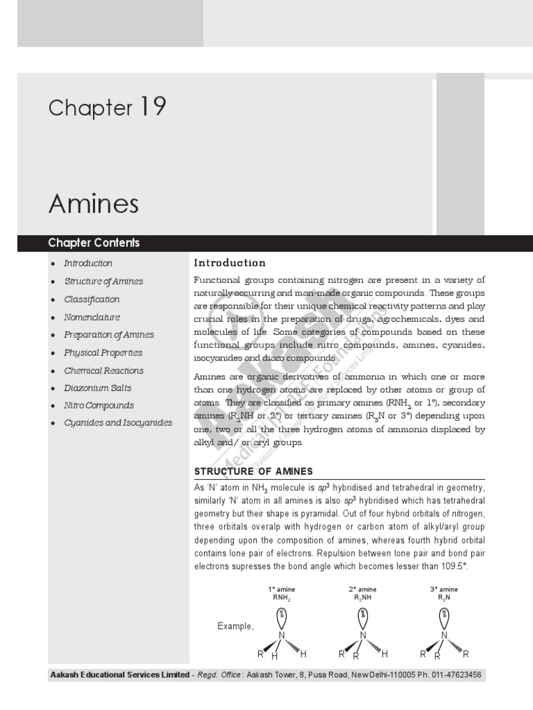 Amines | PDF