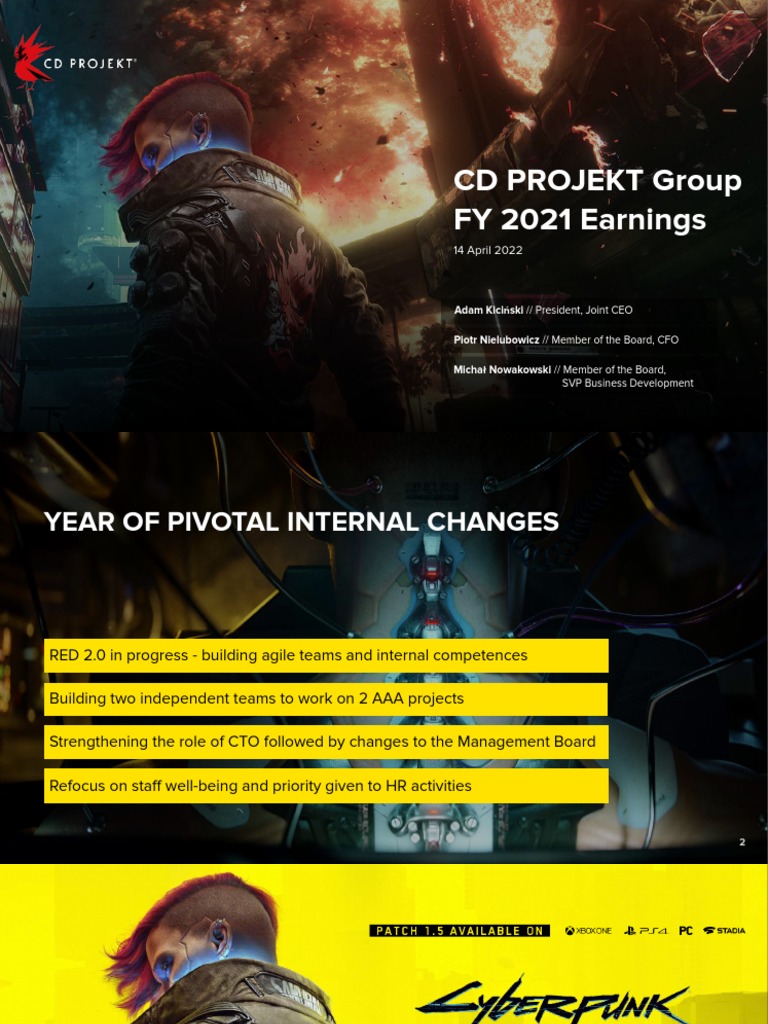 Fy 2021 Presentation 1504 Compressed | PDF | Revenue | Money