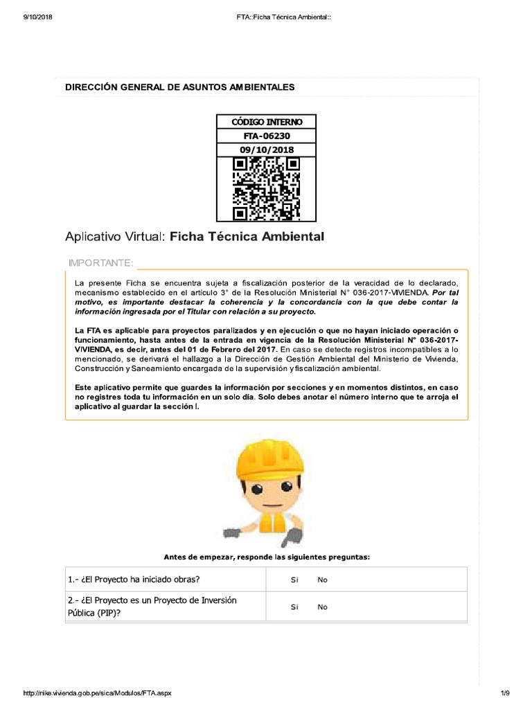 16.1 Fta Villa Progreso | PDF