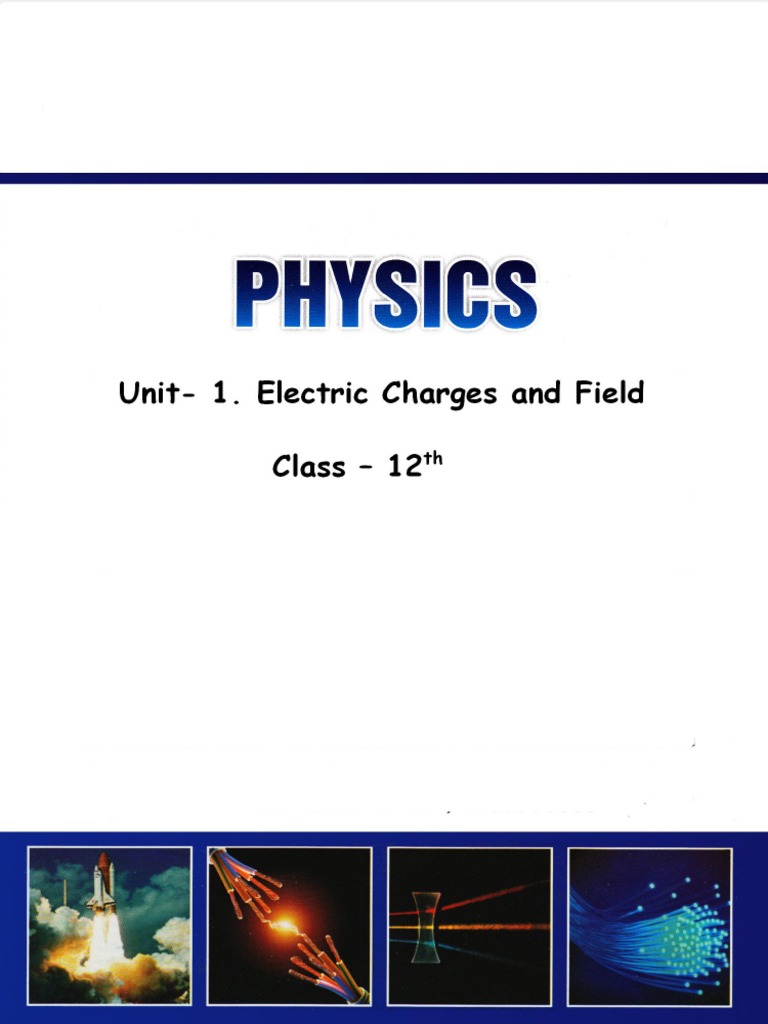 Electric Charges and Field Notes PDF | PDF