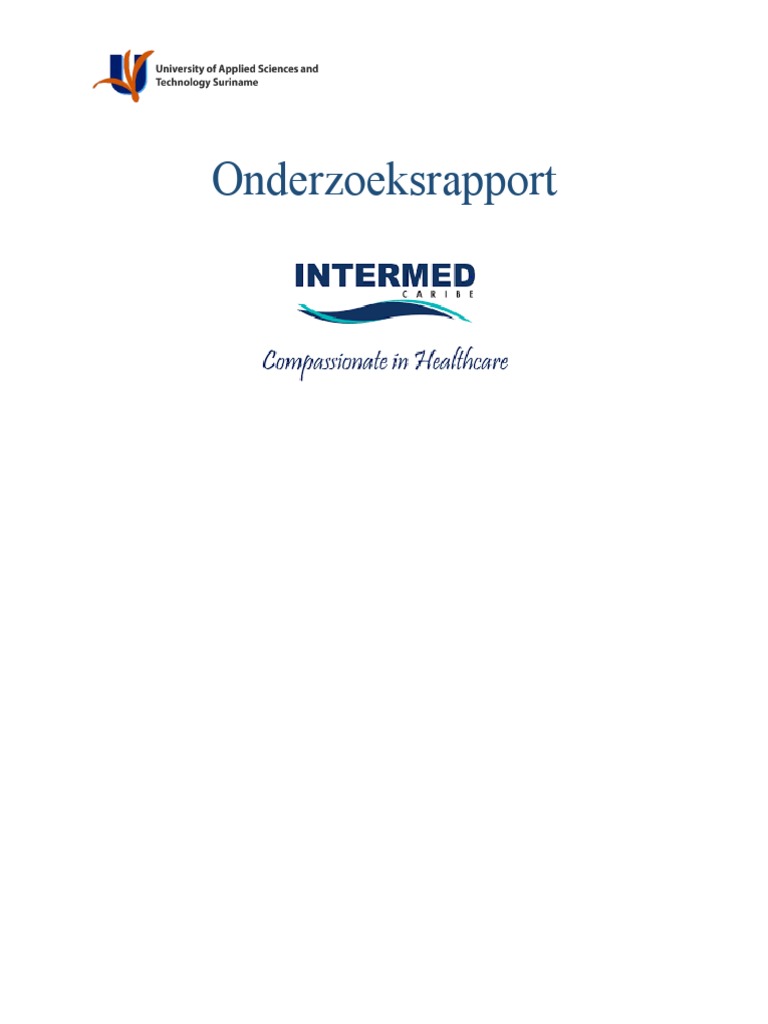 Onderzoeksrapport | PDF