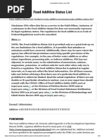 21 CFR 101.22 | PDF | Flavor | Food And Drug Administration