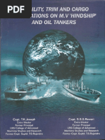 TRIM CALCULATIONS (LCB LCG Method) | PDF | Naval Architecture | Applied ...