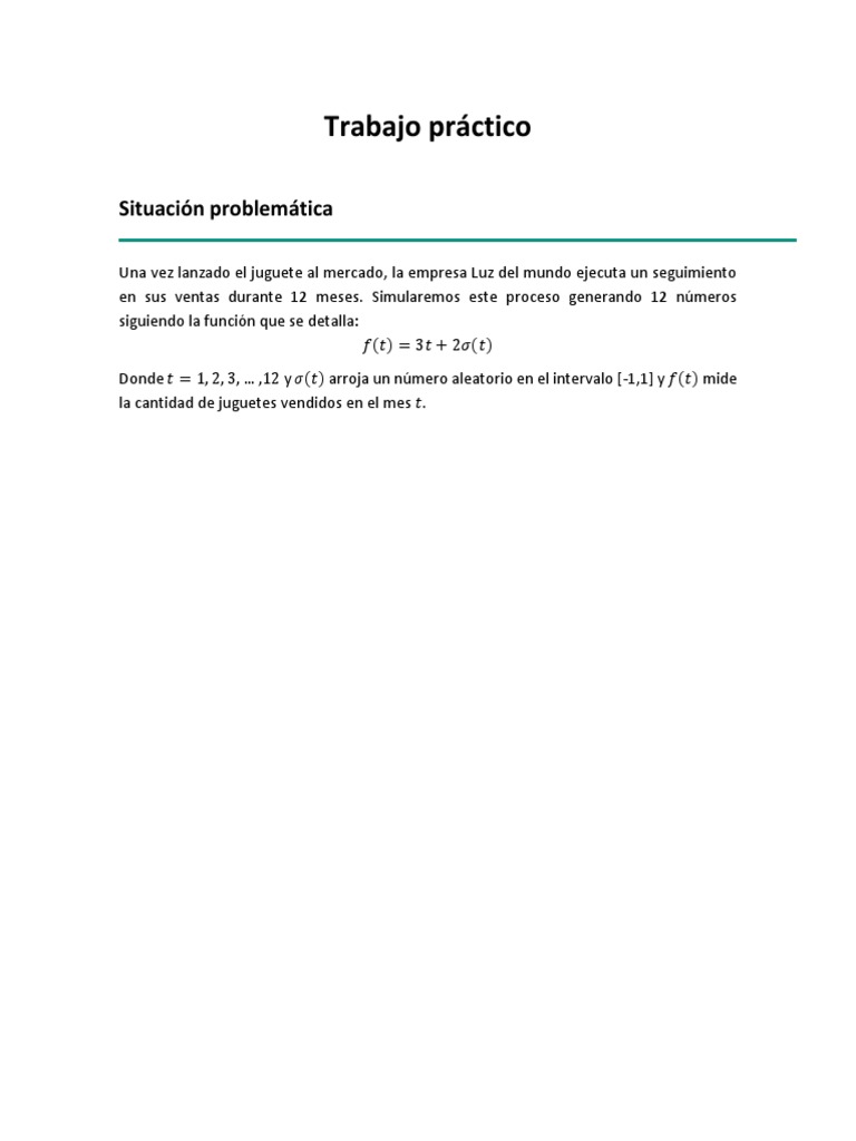 TP4 - Situación problemática | PDF