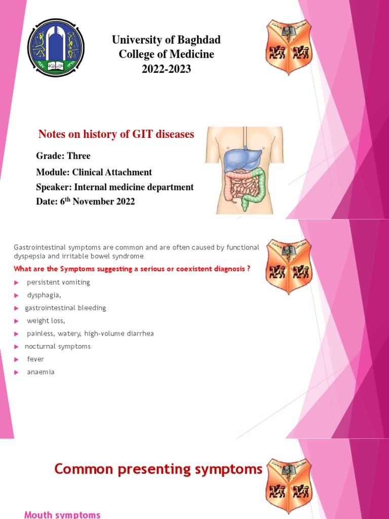 History Notes GIT | PDF