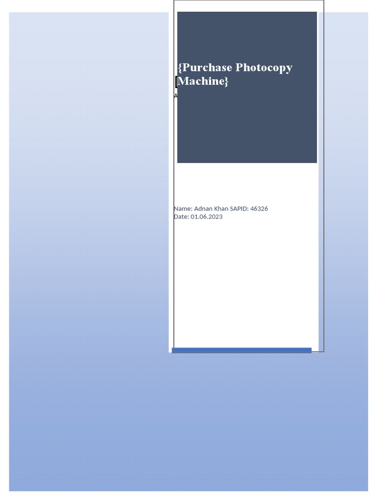 Adnan Khan Sap Id 46326 Ahp Assignment Compressed Pdf Photocopier Random Access Memory 