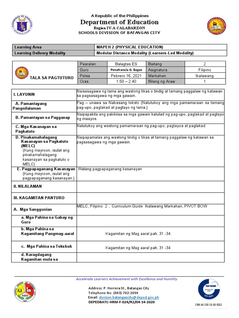 Lesson Exemplar | PDF