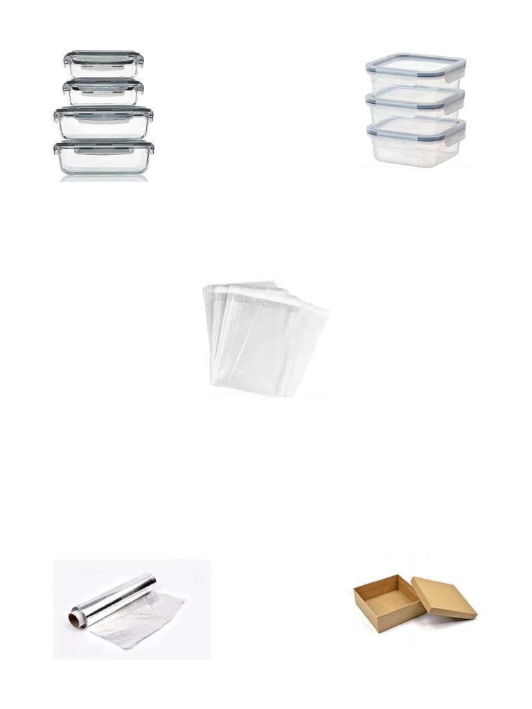 Packaging Materials For Storing Desserts | PDF