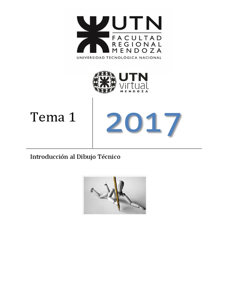 Introduccion Al Dibujo Tecnico Tema 1 Pdf Dibujo Técnico Dibujo