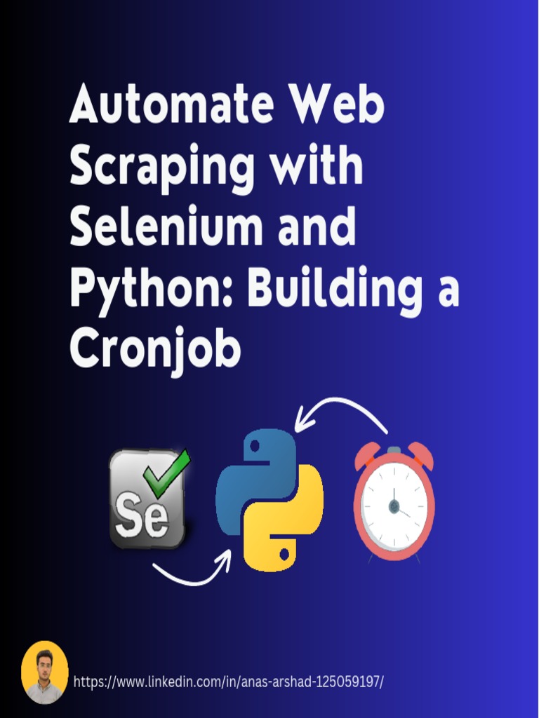 Creating_Cronjobs_with_Selenium_and_Python_1686640101 | PDF | Computer Engineering | Software ...