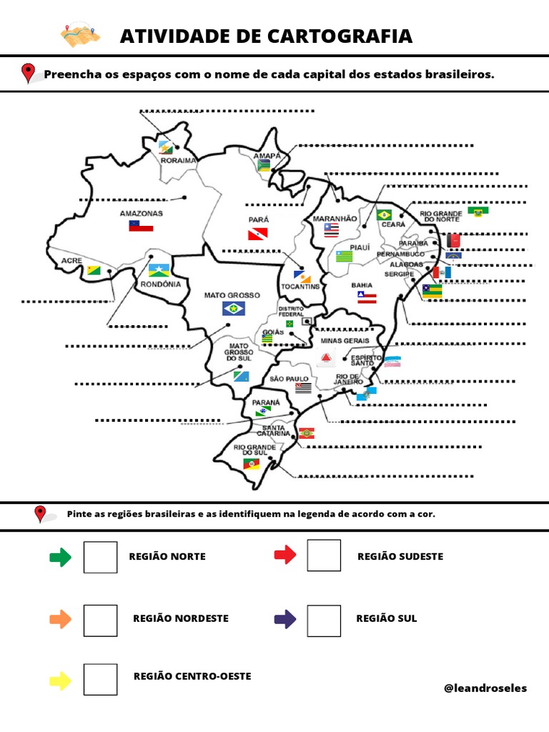 Atividade de Cartografia | PDF