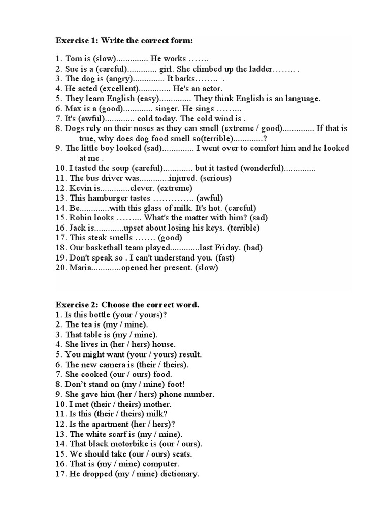 Exercise 1 Pdf 