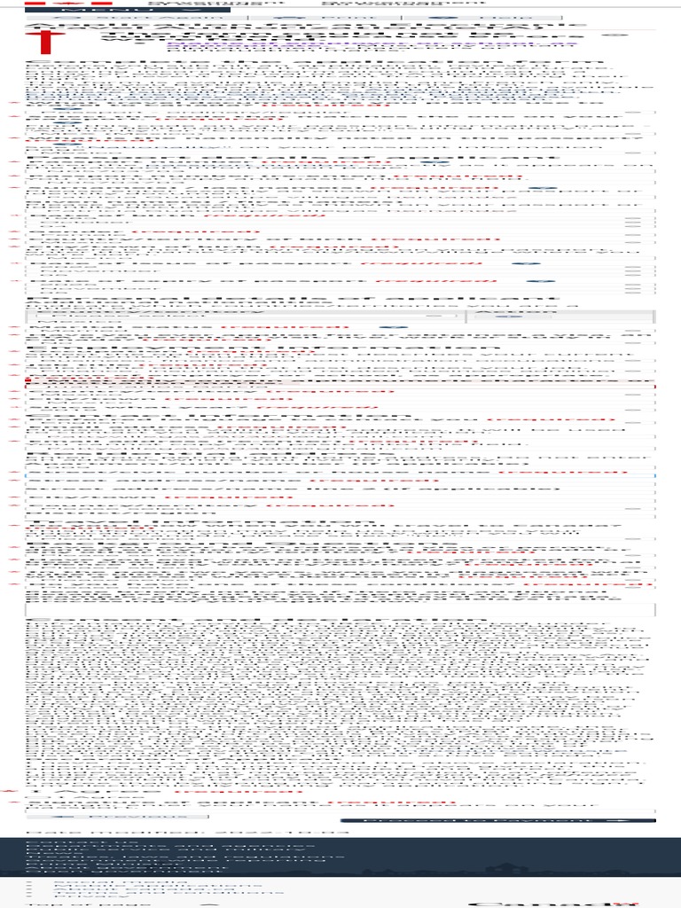eTA Application Form Guide | PDF | Passport | Government