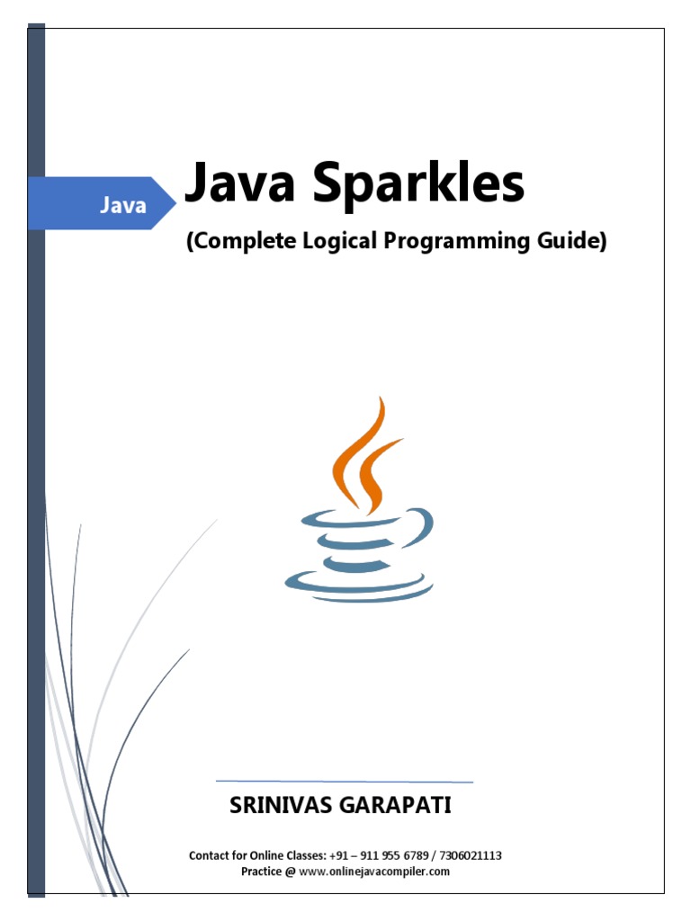 Java Coding Book | PDF | Computer Program | Programming