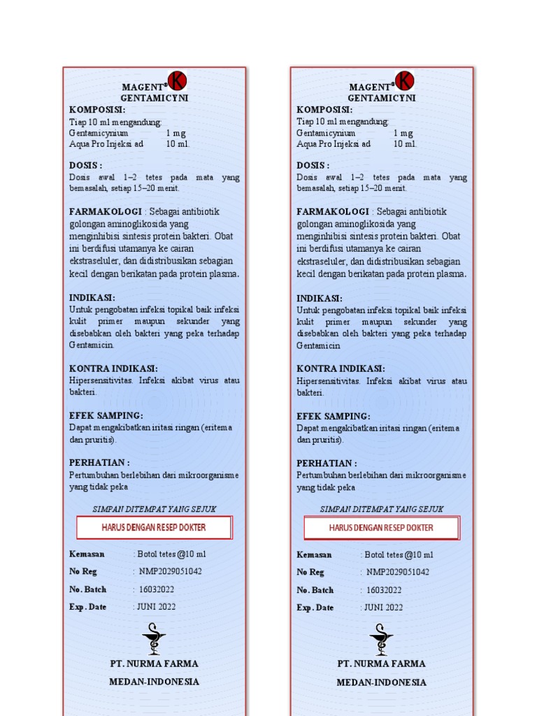 Brosur Tetes Mata | PDF