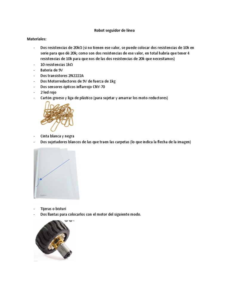 Robot Seguidor de Línea | PDF
