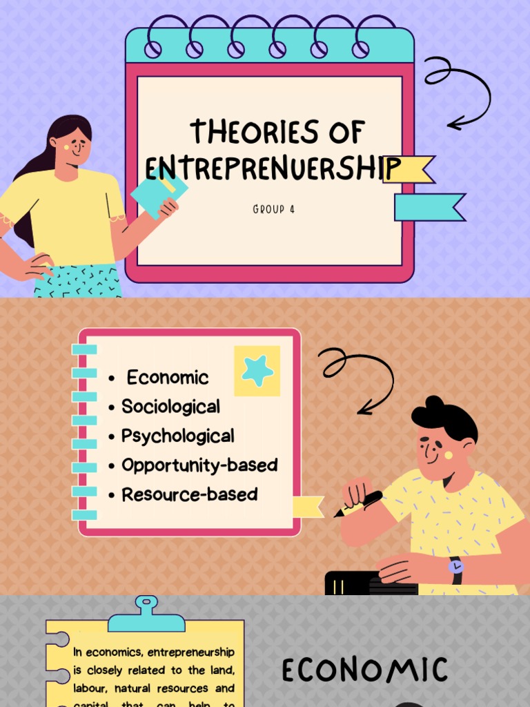 Group 4 Epp Theories of Entrepreneurship | PDF | Entrepreneurship ...