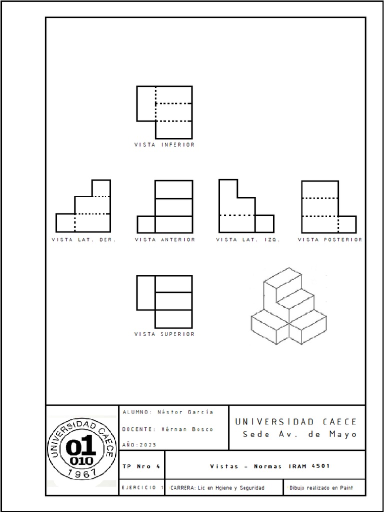 Unidad 2 - Tp4 - Iram 4501 Ejercicio 1 | PDF